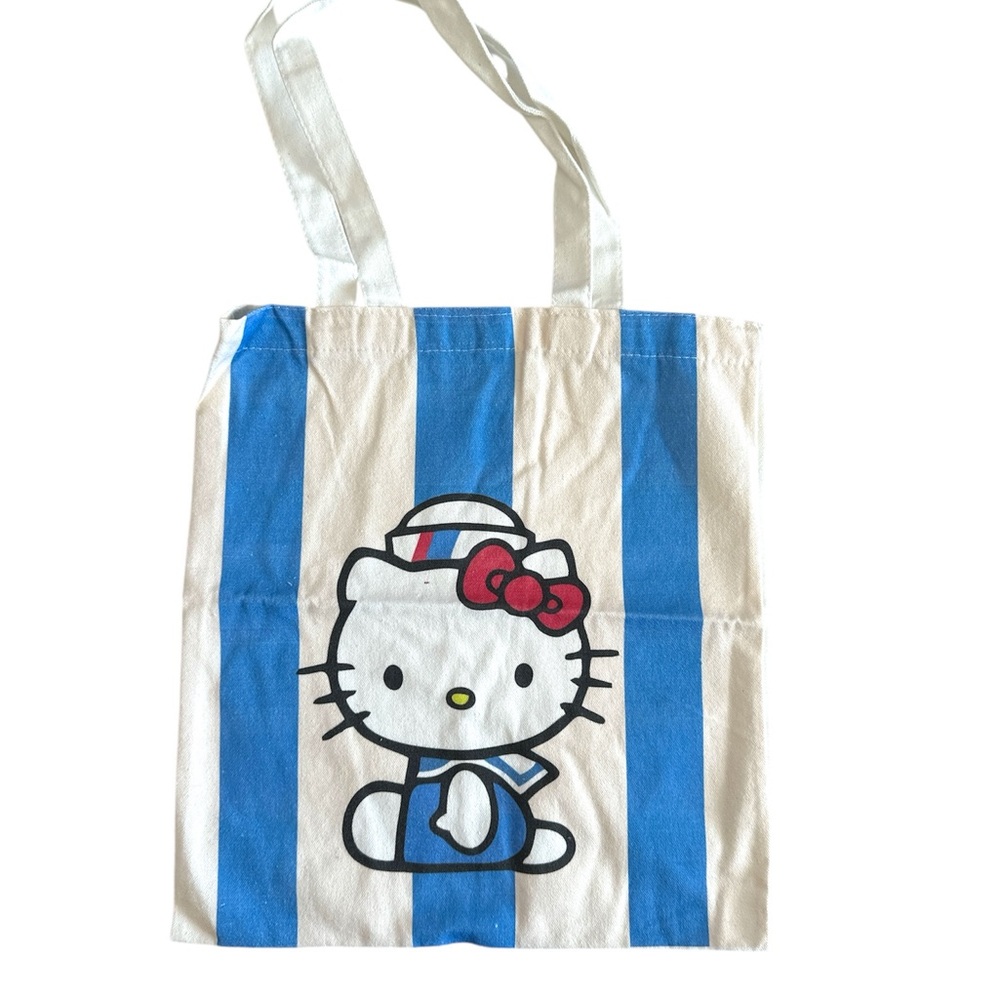 Hello Kitty Canvas Tote Bag. - Gem